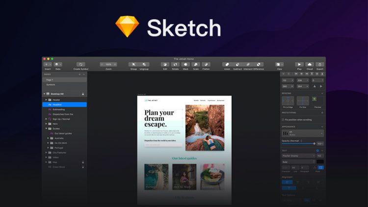 Mac软件：Sketch v63.1 中文版_轻量易用的矢量设计工具 - 捡屁笑的小站